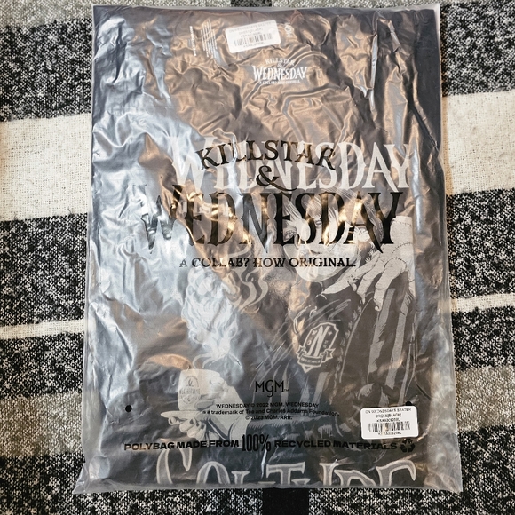 Killstar | Dresses | Nwt Killstar Wednesday Collab Long Sleeved Skater ...